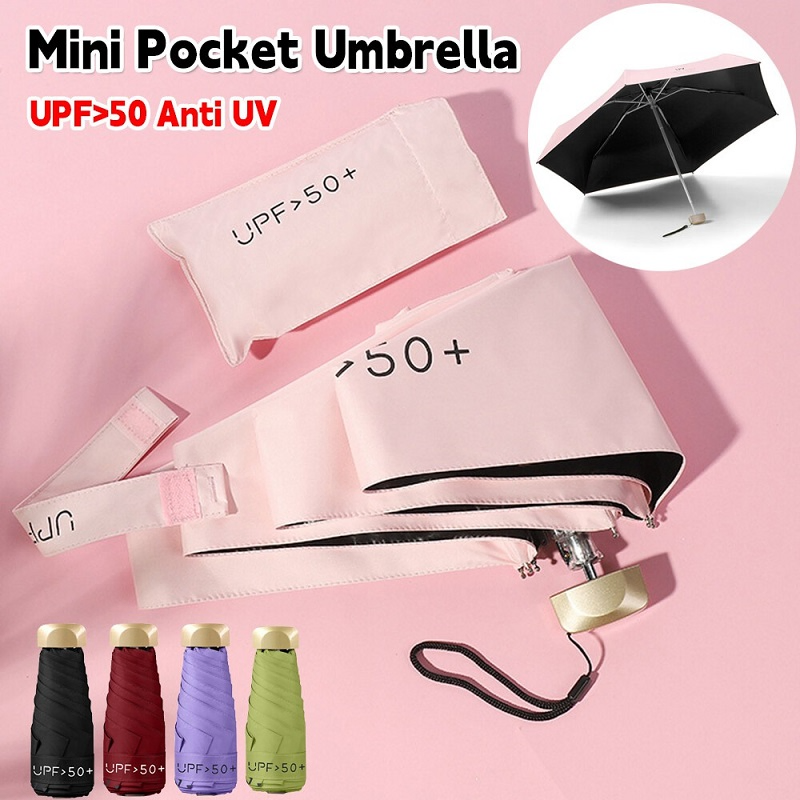 Mini Pocket Folding Umbrella - Shopnest BD
